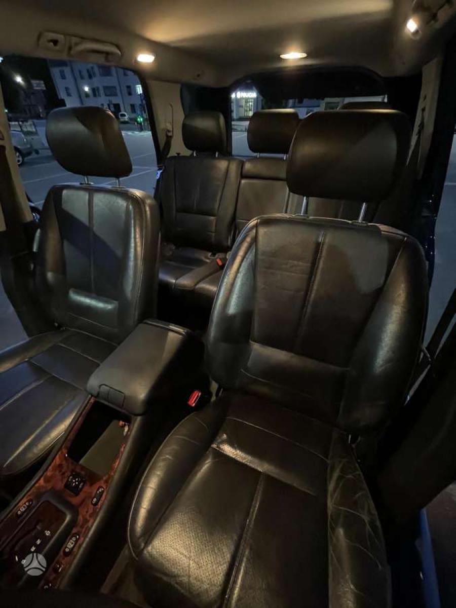 Melns Mercedes-Benz ML 270 2001 Kauņa, ar dzinēja tilpumu 2.69 L un nobraukumu 296 tūkst. km par 3800 €, foto 16 vietnē AUTOMOTO.COM.LV