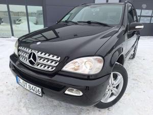Melns Mercedes-Benz ML 270 2002 Jonava, ar dzinēja tilpumu 2.70 L un nobraukumu 300 tūkst. km par 3250 €, foto 6 vietnē AUTOMOTO.COM.LV