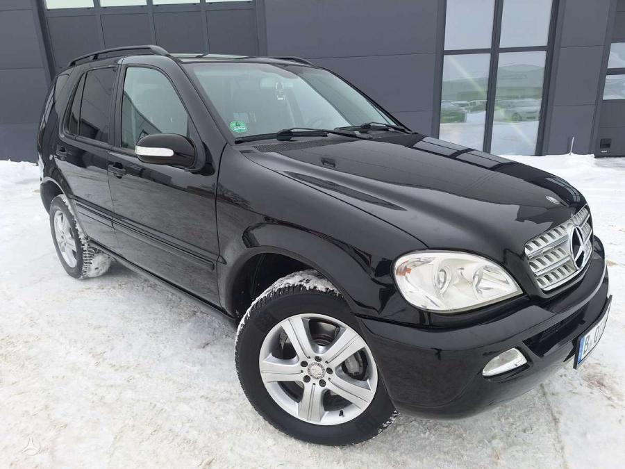Melns Mercedes-Benz ML 270 2002 Jonava, ar dzinēja tilpumu 2.70 L un nobraukumu 300 tūkst. km par 3250 €, foto 11 vietnē AUTOMOTO.COM.LV