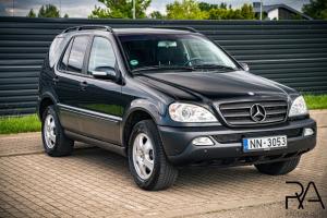 Black Mercedes-Benz ML 270 2002 in Riga, with an engine capacity of 2.70 L and mileage of 353 thousand km for 1990 €, photo 3 on AUTOMOTO.COM.LV