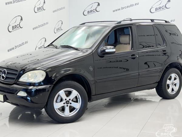 Melns Mercedes-Benz ML 270 2003 Avižieniai, ar dzinēja tilpumu 2.70 L un nobraukumu 291 tūkst. km par 2900 €, foto 1 vietnē AUTOMOTO.COM.LV