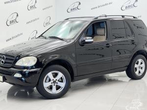 Black Mercedes-Benz ML 270 2003 in Avizieniai, with an engine capacity of 2.70 L and mileage of 291 thousand km for 2900 €, photo  on AUTOMOTO.COM.LV