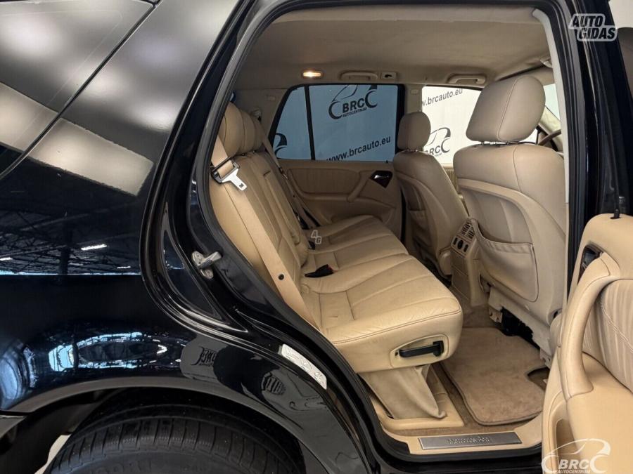 Melns Mercedes-Benz ML 270 2003 Avižieniai, ar dzinēja tilpumu 2.70 L un nobraukumu 291 tūkst. km par 2900 €, foto 10 vietnē AUTOMOTO.COM.LV