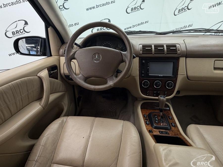 Melns Mercedes-Benz ML 270 2003 Avižieniai, ar dzinēja tilpumu 2.70 L un nobraukumu 291 tūkst. km par 2900 €, foto 15 vietnē AUTOMOTO.COM.LV