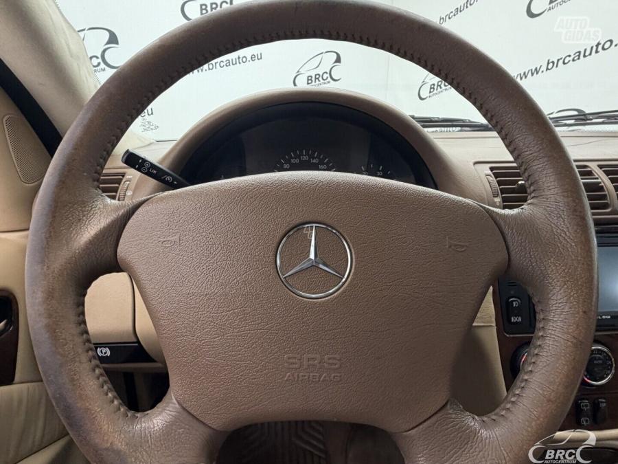 Melns Mercedes-Benz ML 270 2003 Avižieniai, ar dzinēja tilpumu 2.70 L un nobraukumu 291 tūkst. km par 2900 €, foto 28 vietnē AUTOMOTO.COM.LV