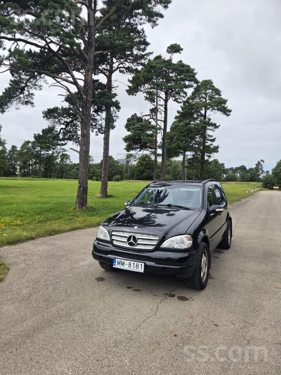 Melns Mercedes-Benz ML 270 2003 Ventspils, ar dzinēja tilpumu 2.70 L un nobraukumu 251 tūkst. km par 2500 €, foto 4 vietnē AUTOMOTO.COM.LV