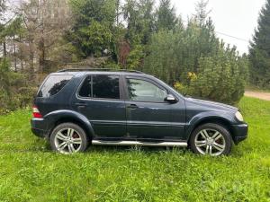 Melns Mercedes-Benz ML 270 2003 Jelgava, ar dzinēja tilpumu 2.70 L un nobraukumu 402 tūkst. km par 3500 €, foto  vietnē AUTOMOTO.COM.LV