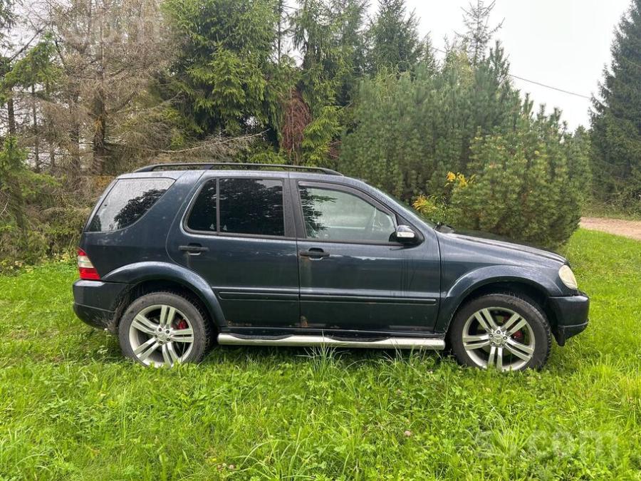 Melns Mercedes-Benz ML 270 2003 Jelgava, ar dzinēja tilpumu 2.70 L un nobraukumu 402 tūkst. km par 3500 €, foto 1 vietnē AUTOMOTO.COM.LV