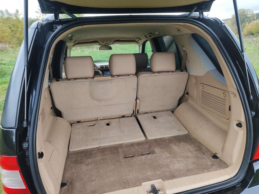 Melns Mercedes-Benz ML 270 2003 Viļņa, ar dzinēja tilpumu 2.69 L un nobraukumu 296 tūkst. km par 2999 €, foto 17 vietnē AUTOMOTO.COM.LV