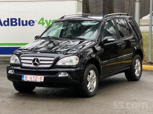 Melns Mercedes-Benz ML 270 2004 Rīga, ar dzinēja tilpumu 2.70 L un nobraukumu 0 tūkst. km par 8500 €, foto 3 vietnē AUTOMOTO.COM.LV