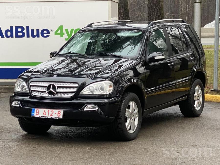 Melns Mercedes-Benz ML 270 2004 Rīga, ar dzinēja tilpumu 2.70 L un nobraukumu 0 tūkst. km par 8500 €, foto 3 vietnē AUTOMOTO.COM.LV
