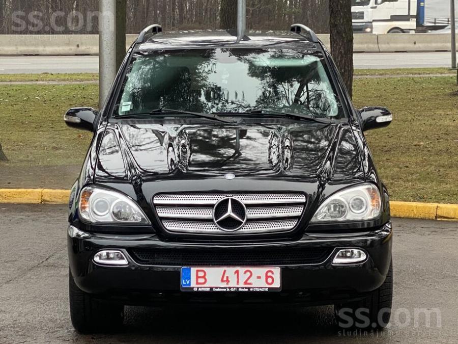 Melns Mercedes-Benz ML 270 2004 Rīga, ar dzinēja tilpumu 2.70 L un nobraukumu 0 tūkst. km par 8500 €, foto 5 vietnē AUTOMOTO.COM.LV