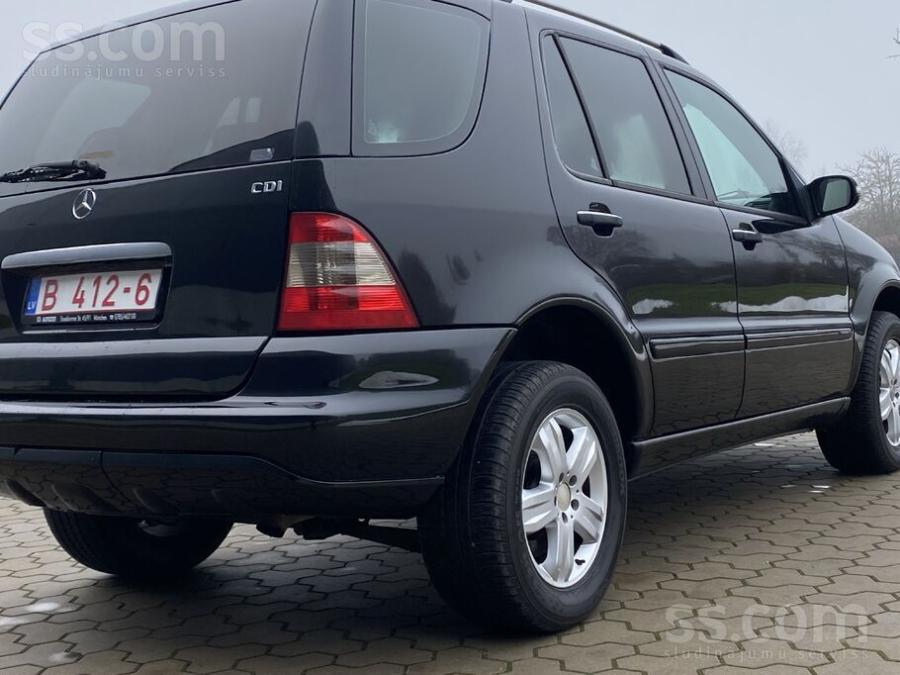 Melns Mercedes-Benz ML 270 2004 Rīga, ar dzinēja tilpumu 2.70 L un nobraukumu 0 tūkst. km par 8500 €, foto 11 vietnē AUTOMOTO.COM.LV