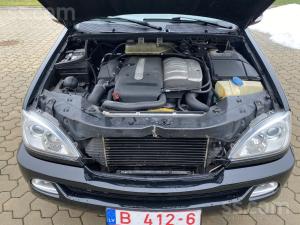 Melns Mercedes-Benz ML 270 2004 Rīga, ar dzinēja tilpumu 2.70 L un nobraukumu 0 tūkst. km par 8500 €, foto 19 vietnē AUTOMOTO.COM.LV