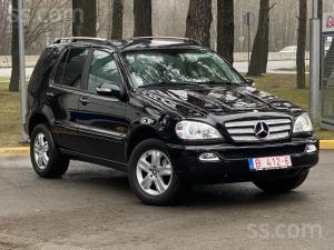 Melns Mercedes-Benz ML 270 2004 Rīga, ar dzinēja tilpumu 2.70 L un nobraukumu 0 tūkst. km par 8500 €, foto 34 vietnē AUTOMOTO.COM.LV