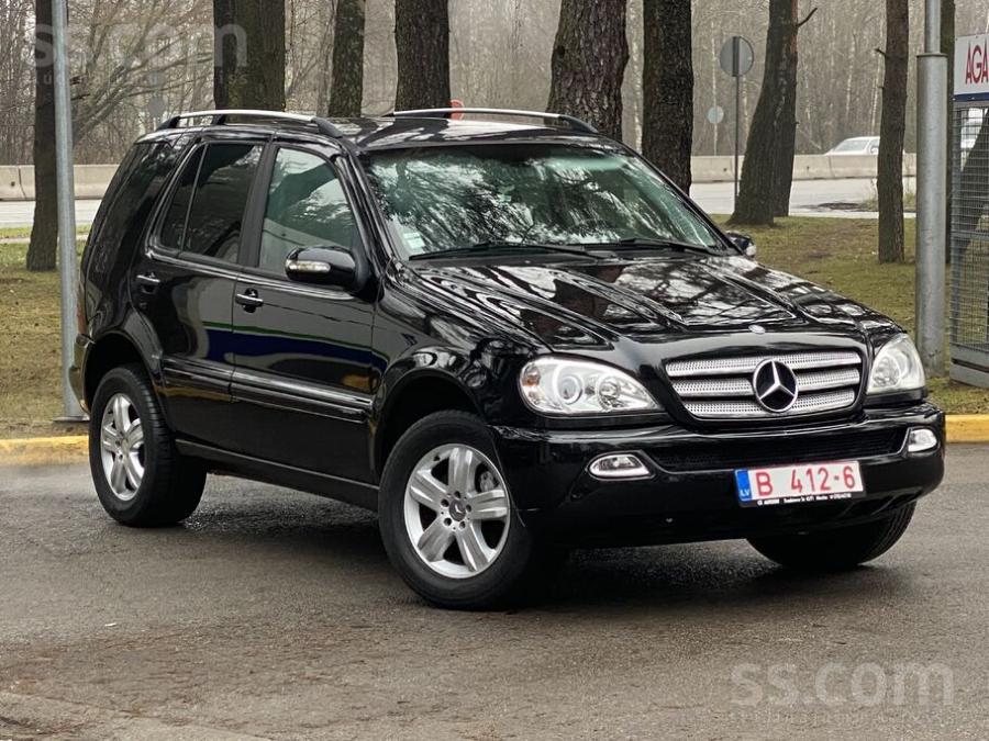 Melns Mercedes-Benz ML 270 2004 Rīga, ar dzinēja tilpumu 2.70 L un nobraukumu 0 tūkst. km par 8500 €, foto 34 vietnē AUTOMOTO.COM.LV