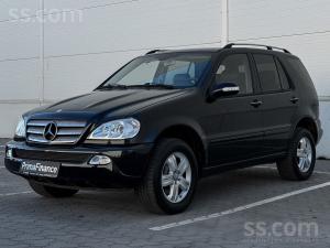 Black Mercedes-Benz ML 270 2004 in Riga, with an engine capacity of 2.70 L and mileage of 0 thousand km for 8500 €, photo  on AUTOMOTO.COM.LV