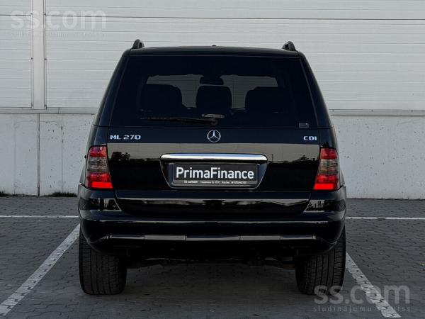 Melns Mercedes-Benz ML 270 2004 Rīga, ar dzinēja tilpumu 2.70 L un nobraukumu 0 tūkst. km par 8500 €, foto 7 vietnē AUTOMOTO.COM.LV