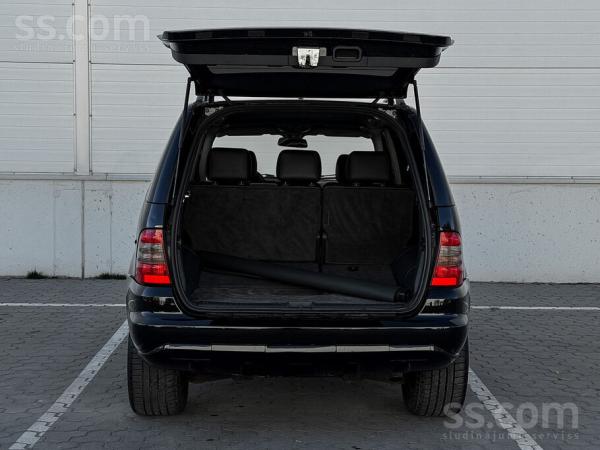 Melns Mercedes-Benz ML 270 2004 Rīga, ar dzinēja tilpumu 2.70 L un nobraukumu 0 tūkst. km par 8500 €, foto 8 vietnē AUTOMOTO.COM.LV