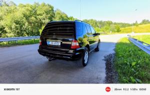 Black Mercedes-Benz ML 270 2004 in Rezekne, with an engine capacity of 2.70 L and mileage of 283 thousand km for 4950 €, photo 11 on AUTOMOTO.COM.LV
