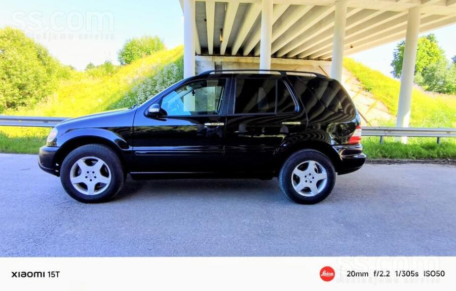 Melns Mercedes-Benz ML 270 2004 Rēzekne, ar dzinēja tilpumu 2.70 L un nobraukumu 283 tūkst. km par 4950 €, foto 3 vietnē AUTOMOTO.COM.LV