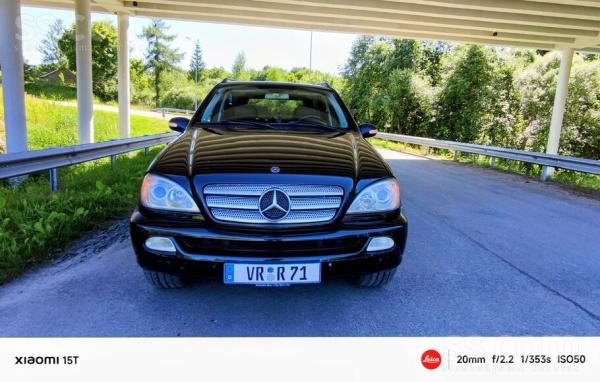 Melns Mercedes-Benz ML 270 2004 Ludza, ar dzinēja tilpumu 2.70 L un nobraukumu 283 tūkst. km par 4600 €, foto 8 vietnē AUTOMOTO.COM.LV