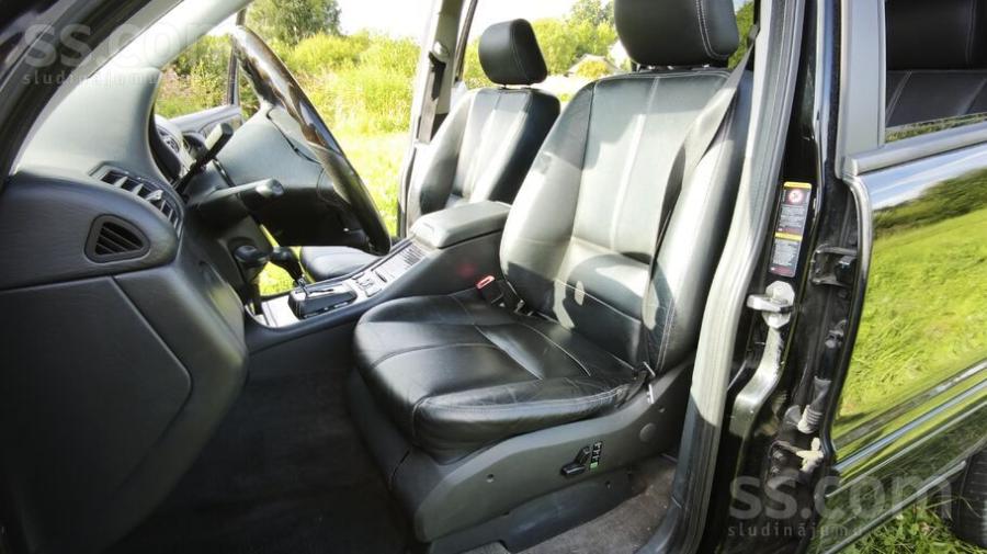 Melns Mercedes-Benz ML 270 2004 Rēzekne, ar dzinēja tilpumu 2.70 L un nobraukumu 283 tūkst. km par 4950 €, foto 10 vietnē AUTOMOTO.COM.LV