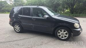 Melns Mercedes-Benz ML 270 2004 Rīga, ar dzinēja tilpumu 2.70 L un nobraukumu 292 tūkst. km par 2800 €, foto 3 vietnē AUTOMOTO.COM.LV