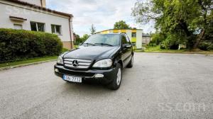 Black Mercedes-Benz ML 270 2004 in Ludza, with an engine capacity of 2.70 L and mileage of 0 thousand km for 4200 €, photo  on AUTOMOTO.COM.LV