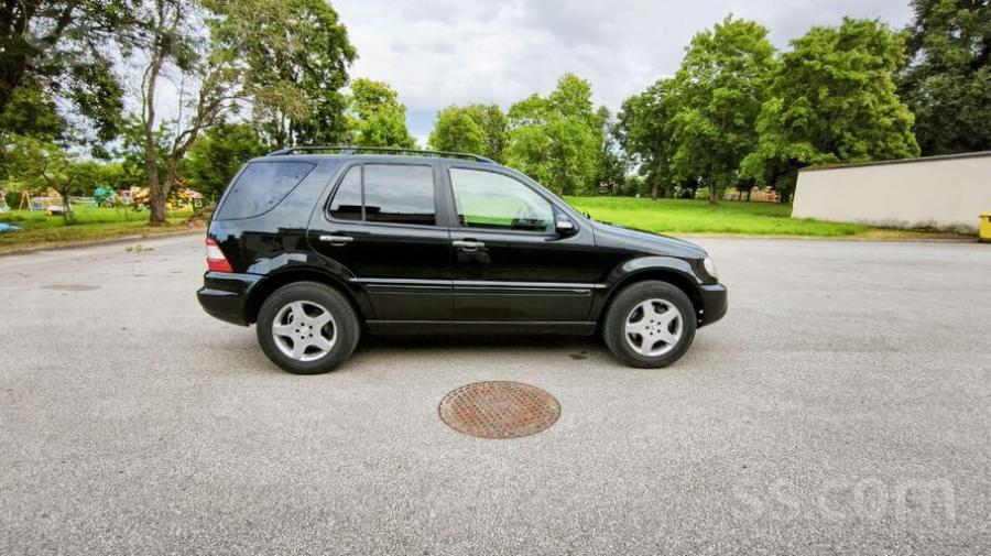 Melns Mercedes-Benz ML 270 2004 Ludza, ar dzinēja tilpumu 2.70 L un nobraukumu 0 tūkst. km par 4200 €, foto 6 vietnē AUTOMOTO.COM.LV