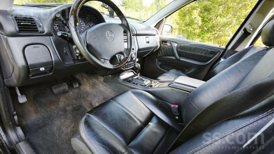 Melns Mercedes-Benz ML 270 2004 Ludza, ar dzinēja tilpumu 2.70 L un nobraukumu 0 tūkst. km par 4200 €, foto 9 vietnē AUTOMOTO.COM.LV