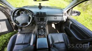 Melns Mercedes-Benz ML 270 2004 Ludza, ar dzinēja tilpumu 2.70 L un nobraukumu 0 tūkst. km par 4200 €, foto 10 vietnē AUTOMOTO.COM.LV