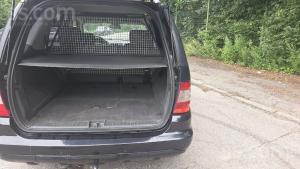 Melns Mercedes-Benz ML 270 2004 Rīga, ar dzinēja tilpumu 2.70 L un nobraukumu 296 tūkst. km par 2200 €, foto 10 vietnē AUTOMOTO.COM.LV