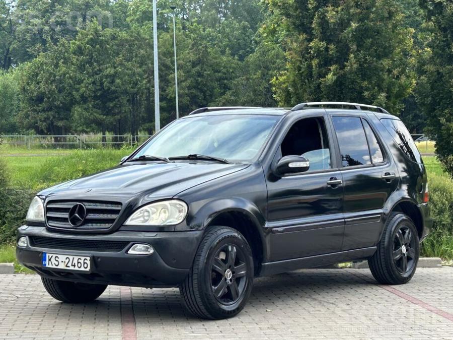 Melns Mercedes-Benz ML 270 2005 Rīga, ar dzinēja tilpumu 2.70 L un nobraukumu 360 tūkst. km par 1850 €, foto 5 vietnē AUTOMOTO.COM.LV