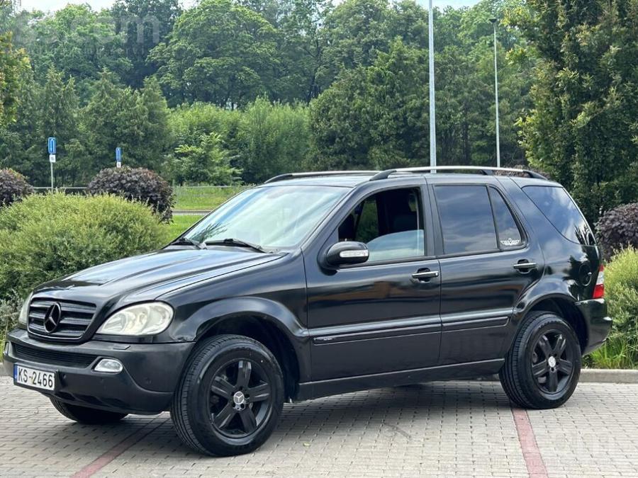 Melns Mercedes-Benz ML 270 2005 Rīga, ar dzinēja tilpumu 2.70 L un nobraukumu 360 tūkst. km par 1850 €, foto 6 vietnē AUTOMOTO.COM.LV
