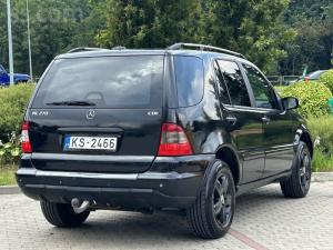 Melns Mercedes-Benz ML 270 2005 Rīga, ar dzinēja tilpumu 2.70 L un nobraukumu 360 tūkst. km par 1850 €, foto 7 vietnē AUTOMOTO.COM.LV