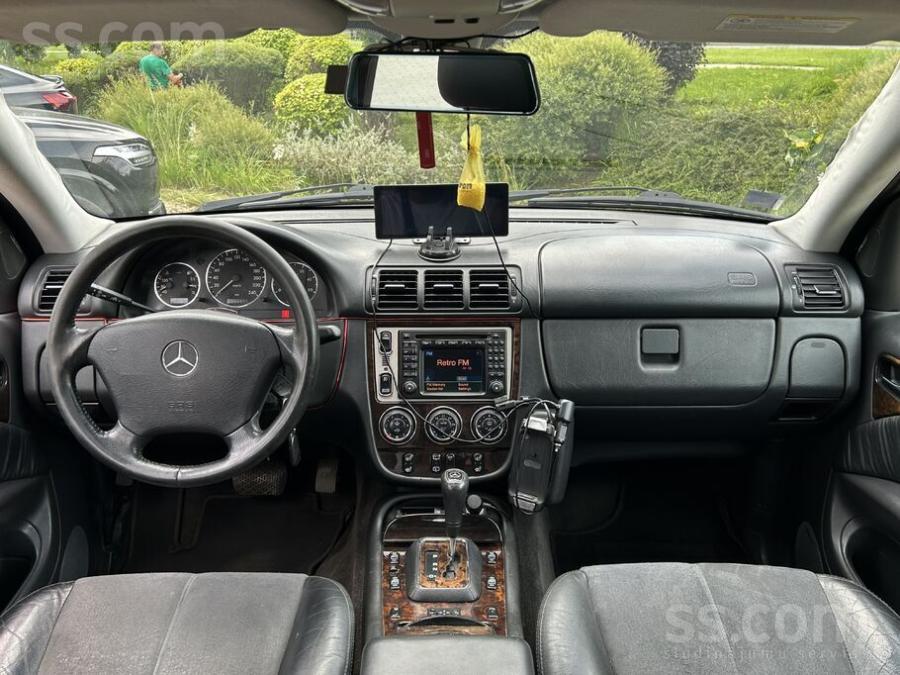 Melns Mercedes-Benz ML 270 2005 Rīga, ar dzinēja tilpumu 2.70 L un nobraukumu 360 tūkst. km par 1850 €, foto 11 vietnē AUTOMOTO.COM.LV