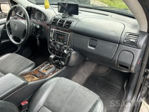 Melns Mercedes-Benz ML 270 2005 Rīga, ar dzinēja tilpumu 2.70 L un nobraukumu 360 tūkst. km par 1850 €, foto 13 vietnē AUTOMOTO.COM.LV