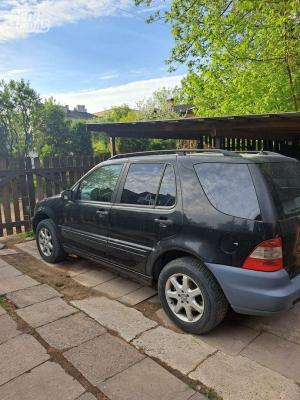 Black Mercedes-Benz ML 270 2003 in Vilnius, with an engine capacity of 2.70 L and mileage of 26 thousand km for 2450 €, photo  on AUTOMOTO.COM.LV
