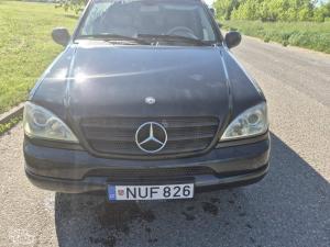 Синий Мерседес МЛ 270 2001 в Вильнюс, объемом двигателя 2.70 л и пробегом 350 тыс. км за 2100 €, фото  на AUTOMOTO.COM.LV