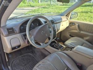 Zils Mercedes-Benz ML 270 2001 Viļņa, ar dzinēja tilpumu 2.70 L un nobraukumu 350 tūkst. km par 2100 €, foto 8 vietnē AUTOMOTO.COM.LV