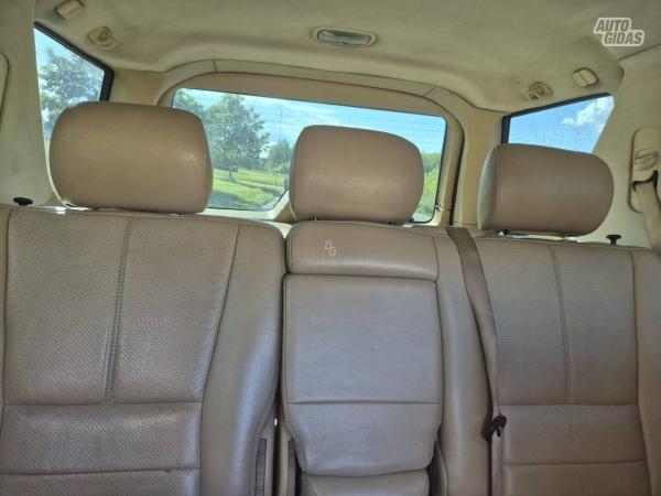 Blue Mercedes-Benz ML 270 2001 in Vilnius, with an engine capacity of 2.70 L and mileage of 350 thousand km for 2100 €, photo 9 on AUTOMOTO.COM.LV