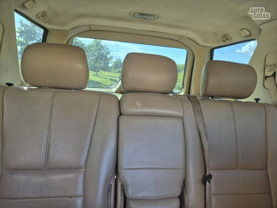 Zils Mercedes-Benz ML 270 2001 Viļņa, ar dzinēja tilpumu 2.70 L un nobraukumu 350 tūkst. km par 2100 €, foto 10 vietnē AUTOMOTO.COM.LV