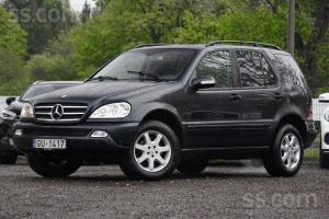 Zils Mercedes-Benz ML 270 2002 Rīga, ar dzinēja tilpumu 2.70 L un nobraukumu 273 tūkst. km par 2000 €, foto 1 vietnē AUTOMOTO.COM.LV