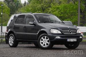 Zils Mercedes-Benz ML 270 2002 Rīga, ar dzinēja tilpumu 2.70 L un nobraukumu 273 tūkst. km par 2000 €, foto 2 vietnē AUTOMOTO.COM.LV