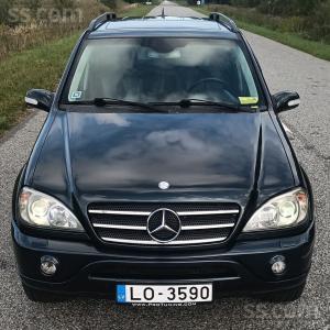 Синий Мерседес МЛ 270 2002 в Рига, объемом двигателя 2.70 л и пробегом 411 тыс. км за 5000 €, фото 3 на AUTOMOTO.COM.LV
