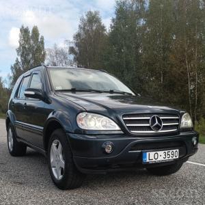 Синий Мерседес МЛ 270 2002 в Рига, объемом двигателя 2.70 л и пробегом 411 тыс. км за 5000 €, фото 4 на AUTOMOTO.COM.LV
