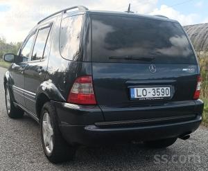 Синий Мерседес МЛ 270 2002 в Рига, объемом двигателя 2.70 л и пробегом 411 тыс. км за 5000 €, фото 6 на AUTOMOTO.COM.LV