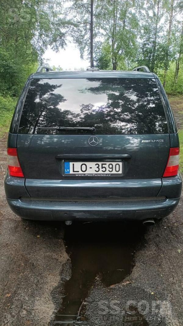 Zils Mercedes-Benz ML 270 2002 Rīga, ar dzinēja tilpumu 2.70 L un nobraukumu 411 tūkst. km par 5000 €, foto 3 vietnē AUTOMOTO.COM.LV
