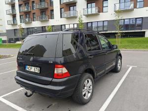 Zils Mercedes-Benz ML 270 2002 Viļņa, ar dzinēja tilpumu 2.69 L un nobraukumu 494 tūkst. km par 2800 €, foto  vietnē AUTOMOTO.COM.LV
